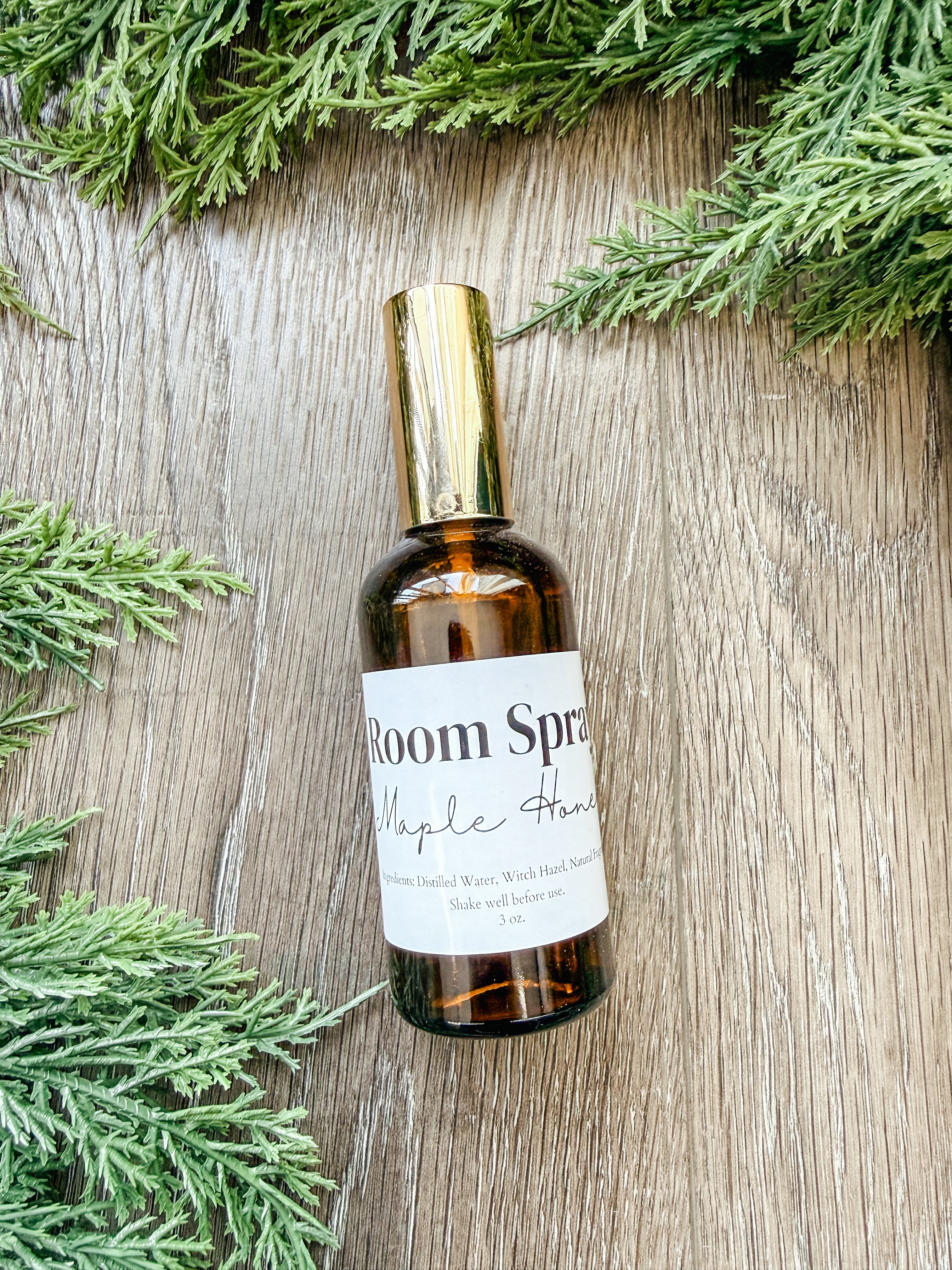 Maple Honey Room Spray – Wildroot Wellness
